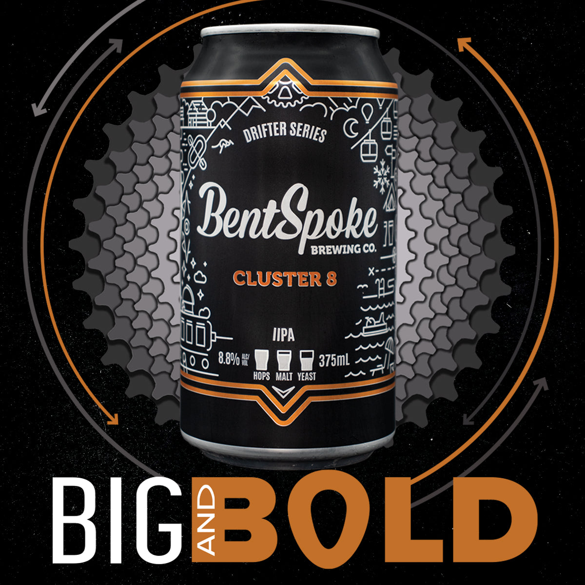Cluster 8 2021 Release – BentSpoke Brewing Co